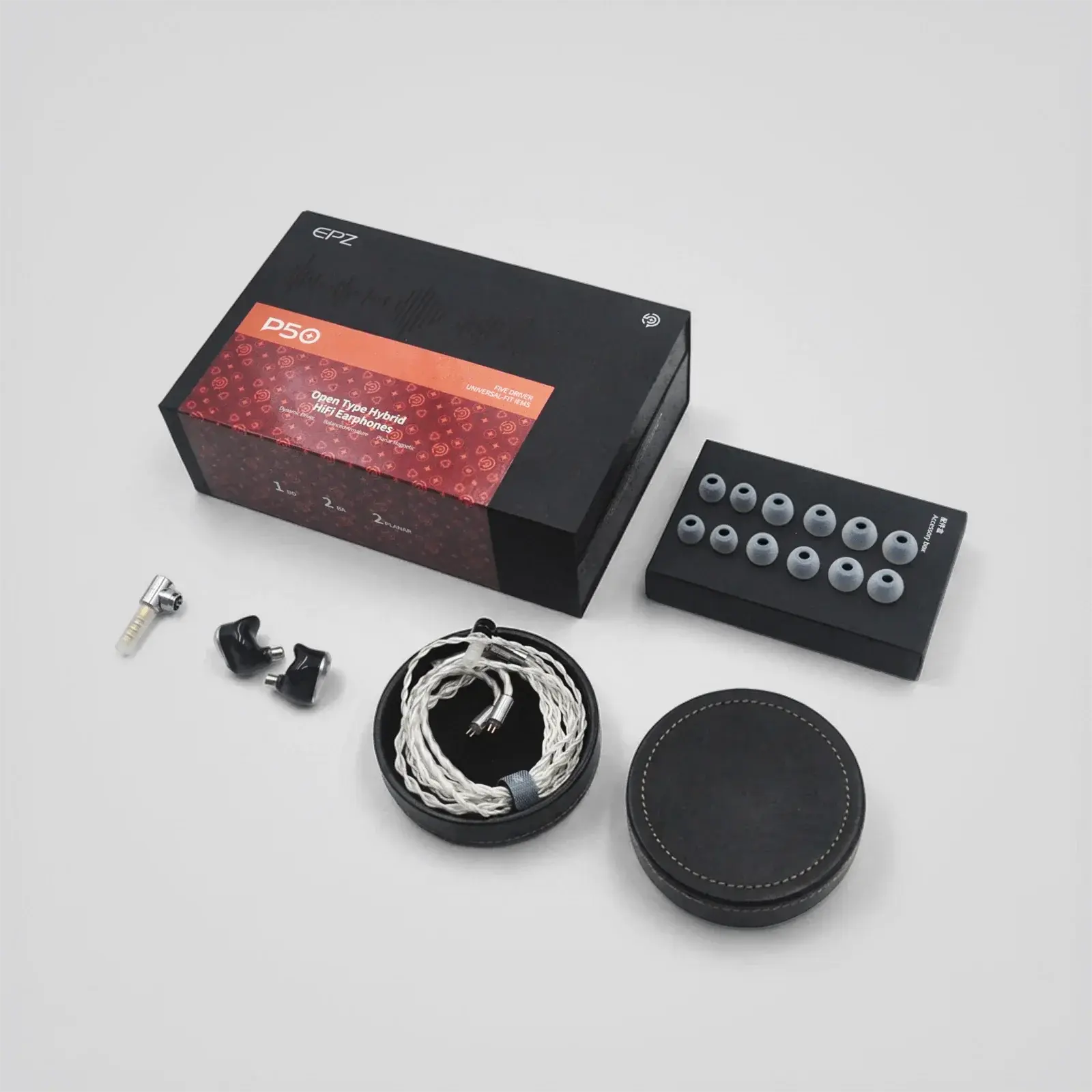 EPZ P50 Open-Back IEM | 1DD+2BA+2Planar Planar Hybrid | EPZ Audio
